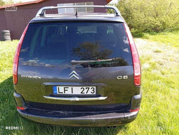 Melns Citroen C8 2004 Klaipėda, ar dzinēja tilpumu 2.90 L un nobraukumu 234 tūkst. km par 800 €, foto 1 vietnē AUTOMOTO.COM.LV