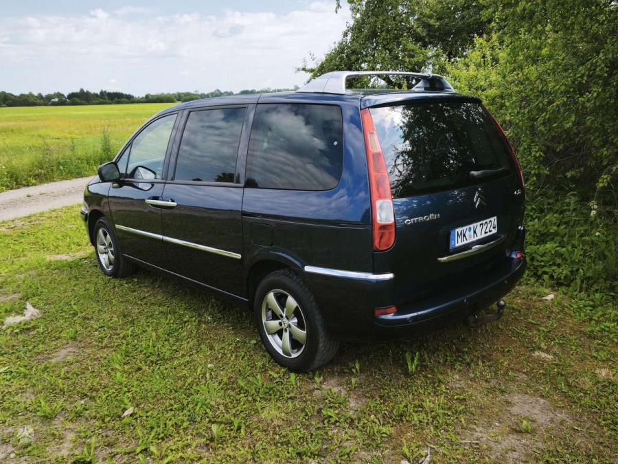 Blue Citroen C8 2010 in Kaunas, with an engine capacity of 2.00 L and mileage of 336 thousand km for 3250 €, photo 6 on AUTOMOTO.COM.LV