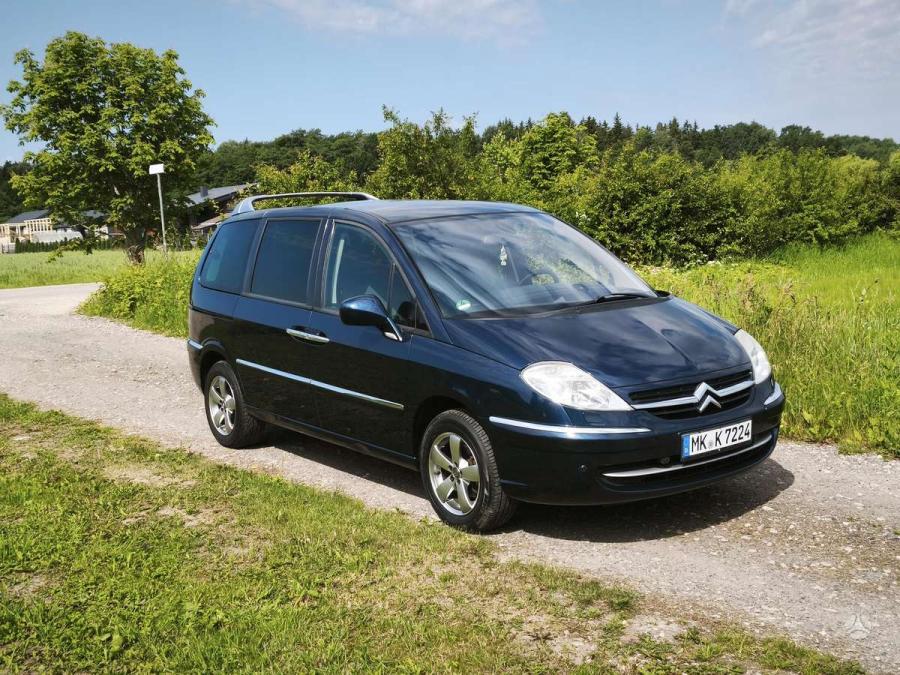 Blue Citroen C8 2010 in Kaunas, with an engine capacity of 2.00 L and mileage of 336 thousand km for 3250 €, photo 8 on AUTOMOTO.COM.LV