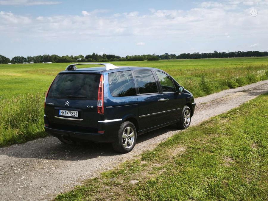 Blue Citroen C8 2010 in Kaunas, with an engine capacity of 2.00 L and mileage of 336 thousand km for 3250 €, photo 10 on AUTOMOTO.COM.LV