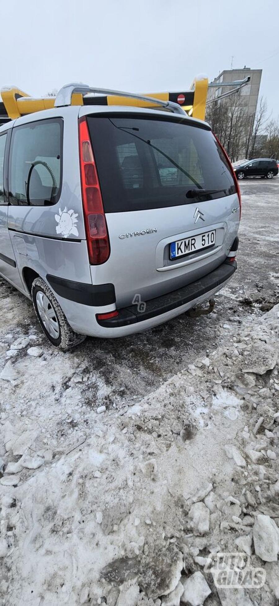 Pelēks Citroen C8 2005 Kauņa, ar dzinēja tilpumu 2.20 L un nobraukumu 364 tūkst. km par 950 €, foto 4 vietnē AUTOMOTO.COM.LV