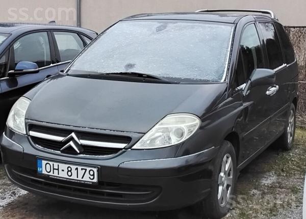 Серый Ситроен С8 2008 в Рига, объемом двигателя 2.00 л и пробегом 311 тыс. км за 2929 €, фото 1 на AUTOMOTO.COM.LV