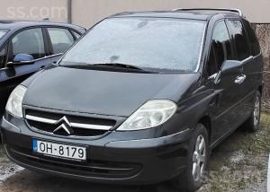 Pelēks Citroen C8 2008 Rīga, ar dzinēja tilpumu 2.00 L un nobraukumu 311 tūkst. km par 2929 €, foto  vietnē AUTOMOTO.COM.LV