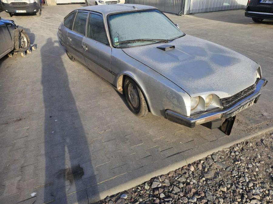Grey Citroen CX 1984 in Kaunas, with an engine capacity of 2.50 L and mileage of 192 thousand km for 2999 €, photo 10 on AUTOMOTO.COM.LV