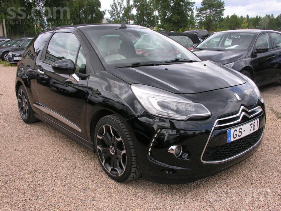 Melns Citroen DS 2016 Rīga, ar dzinēja tilpumu 1.60 L un nobraukumu 149 tūkst. km par 5750 €, foto 3 vietnē AUTOMOTO.COM.LV