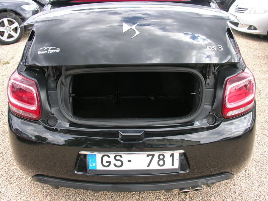 Melns Citroen DS 2016 Rīga, ar dzinēja tilpumu 1.60 L un nobraukumu 149 tūkst. km par 5750 €, foto 6 vietnē AUTOMOTO.COM.LV