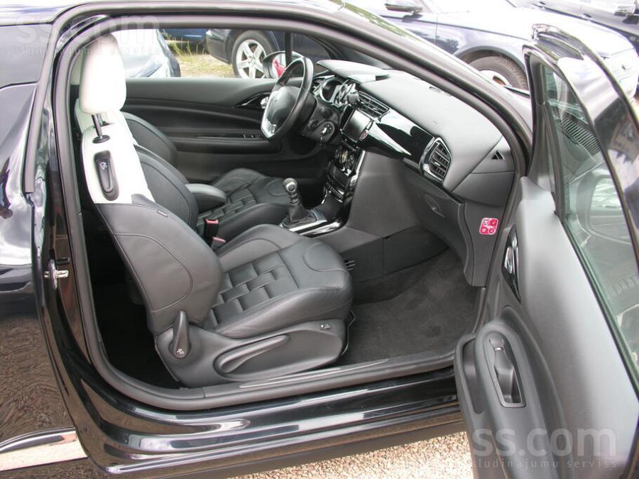 Melns Citroen DS 2016 Rīga, ar dzinēja tilpumu 1.60 L un nobraukumu 149 tūkst. km par 5750 €, foto 7 vietnē AUTOMOTO.COM.LV