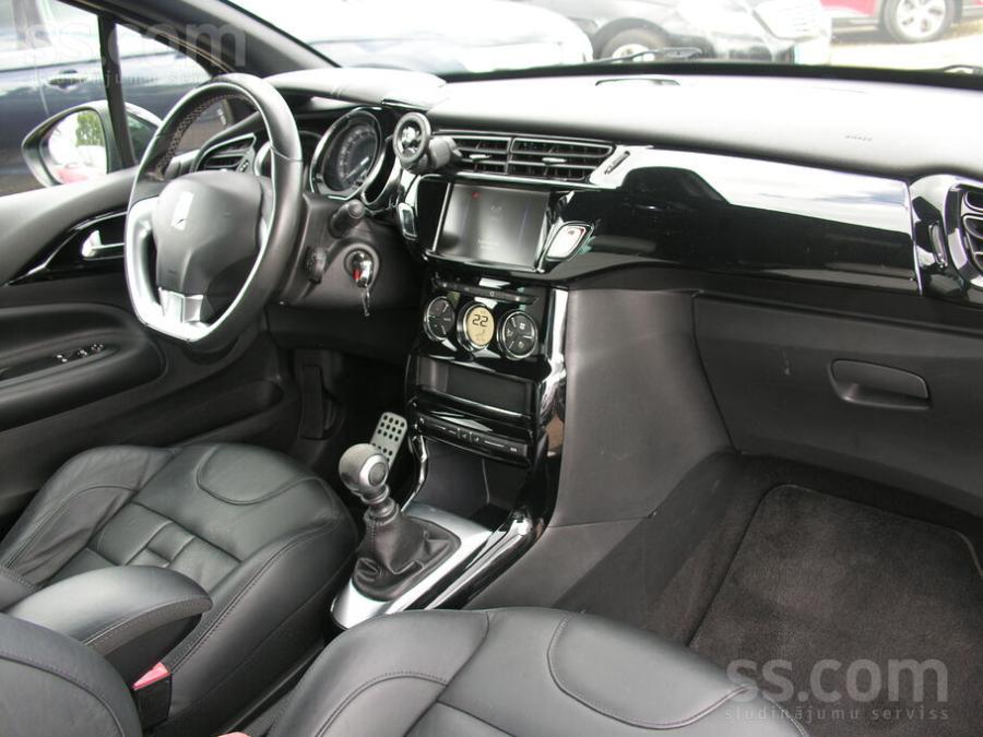 Melns Citroen DS 2016 Rīga, ar dzinēja tilpumu 1.60 L un nobraukumu 149 tūkst. km par 5750 €, foto 10 vietnē AUTOMOTO.COM.LV