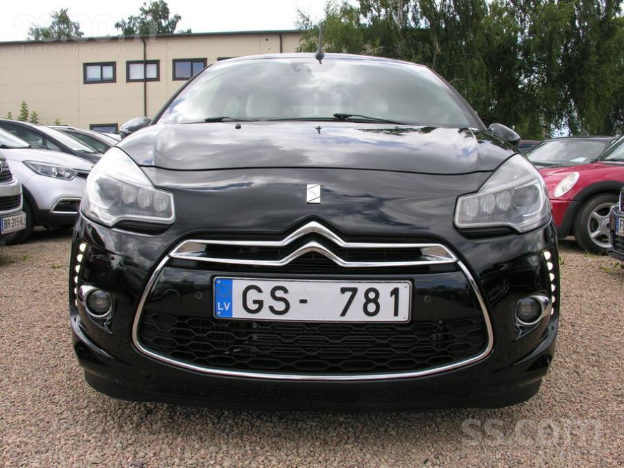 Melns Citroen DS 2016 Rīga, ar dzinēja tilpumu 1.60 L un nobraukumu 149 tūkst. km par 5750 €, foto 11 vietnē AUTOMOTO.COM.LV