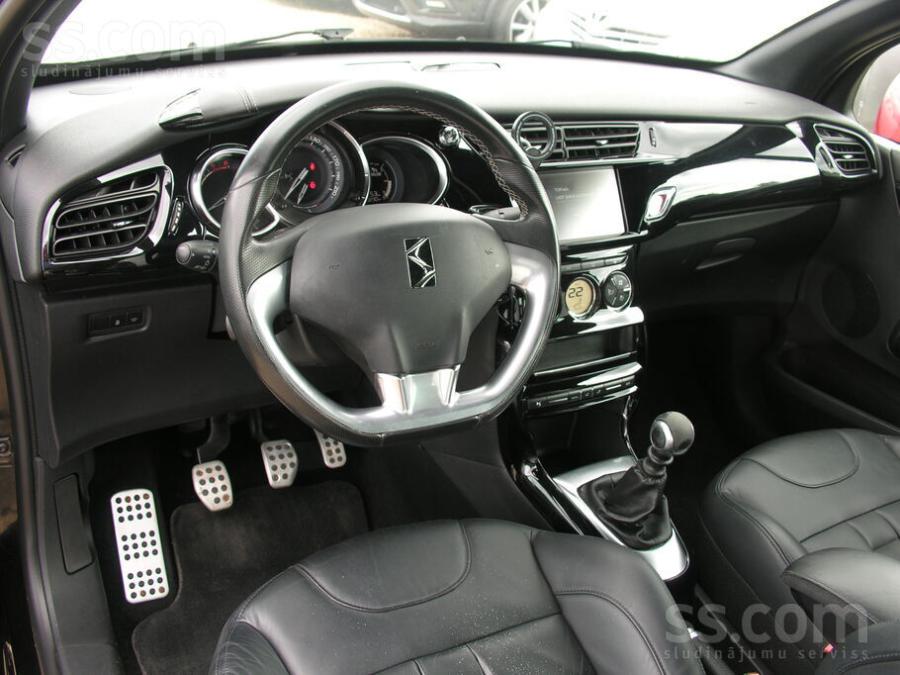 Melns Citroen DS 2016 Rīga, ar dzinēja tilpumu 1.60 L un nobraukumu 149 tūkst. km par 5750 €, foto 13 vietnē AUTOMOTO.COM.LV