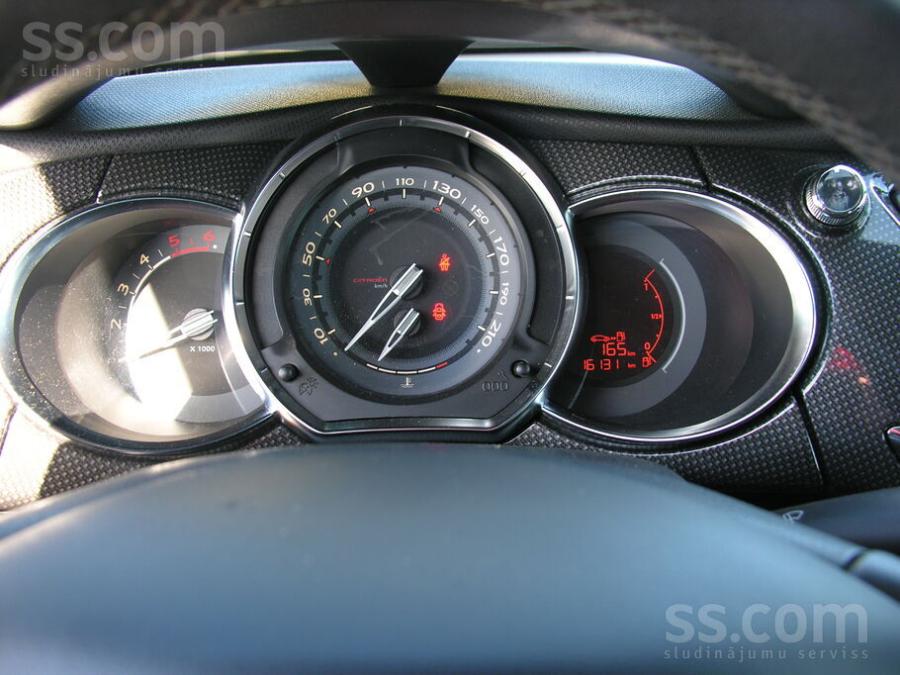 Black Citroen DS 2011 in Riga, with an engine capacity of 1.60 L and mileage of 0 thousand km for 3550 €, photo 13 on AUTOMOTO.COM.LV