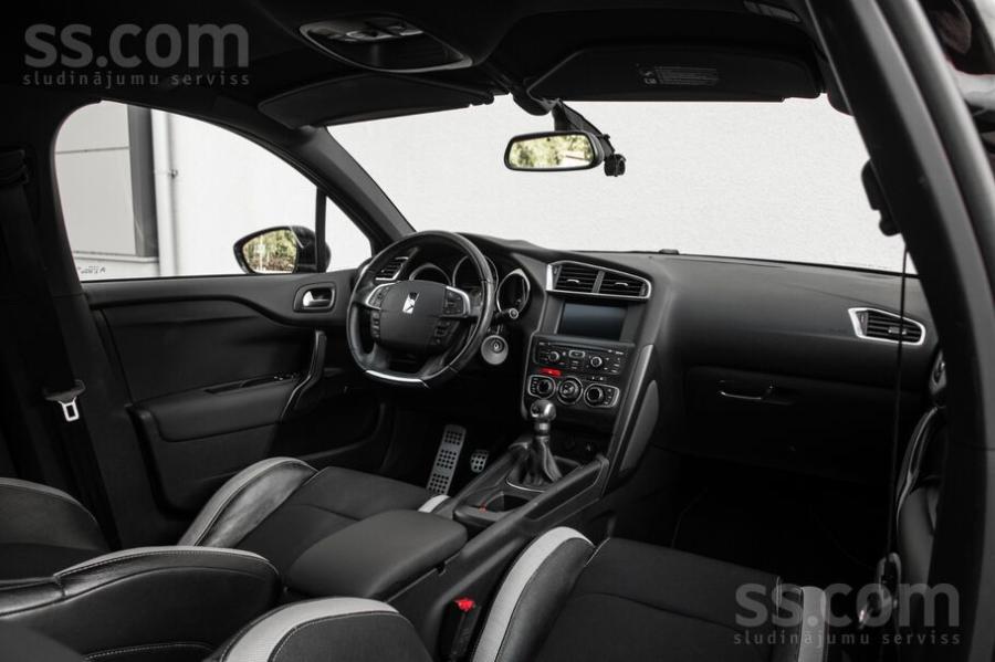 Melns Citroen DS 2014 Rīga, ar dzinēja tilpumu 1.60 L un nobraukumu 150 tūkst. km par 5500 €, foto 16 vietnē AUTOMOTO.COM.LV