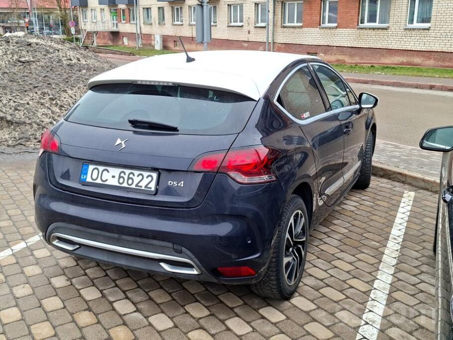 Синий Ситроен ДС 2016 в Салдус, объемом двигателя 1.20 л и пробегом 132 тыс. км за 7000 €, фото 3 на AUTOMOTO.COM.LV