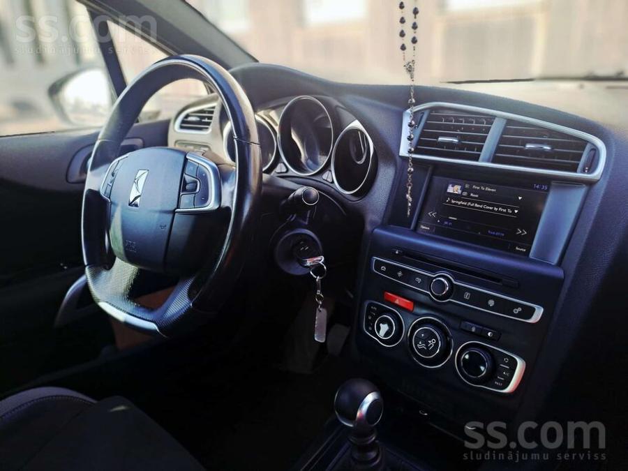 Синий Ситроен ДС 2016 в Салдус, объемом двигателя 1.20 л и пробегом 132 тыс. км за 7000 €, фото 4 на AUTOMOTO.COM.LV