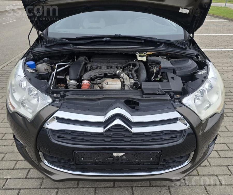 Brown Citroen DS 2011 in Jelgava, with an engine capacity of 1.60 L and mileage of 188 thousand km for 5800 €, photo 10 on AUTOMOTO.COM.LV
