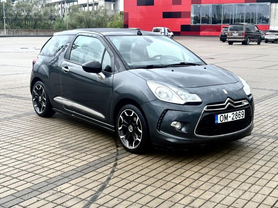 Pelēks Citroen DS 2013 Rīga, ar dzinēja tilpumu 1.60 L un nobraukumu 206 tūkst. km par 5200 €, foto 1 vietnē AUTOMOTO.COM.LV