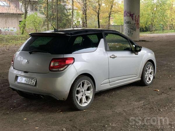 Pelēks Citroen DS 2010 Rīga, ar dzinēja tilpumu 1.60 L un nobraukumu 160 tūkst. km par 3200 €, foto 3 vietnē AUTOMOTO.COM.LV