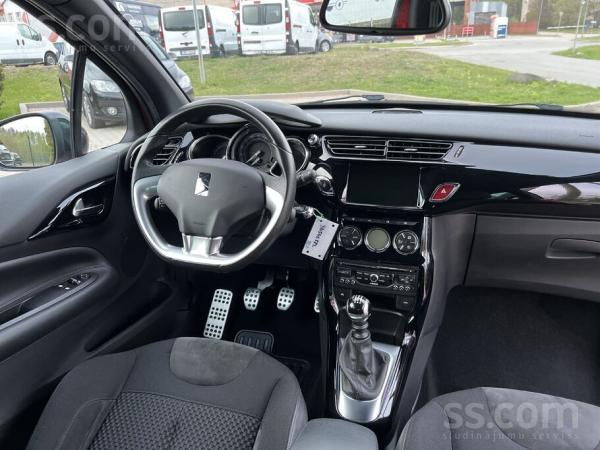 Red Citroen DS 2013 in Cesis, with an engine capacity of 1.60 L and mileage of 208 thousand km for 6400 €, photo 9 on AUTOMOTO.COM.LV