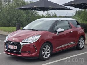 Red Citroen DS 2016 in Ogre, with an engine capacity of 1.20 L and mileage of 108 thousand km for 6277 €, photo  on AUTOMOTO.COM.LV