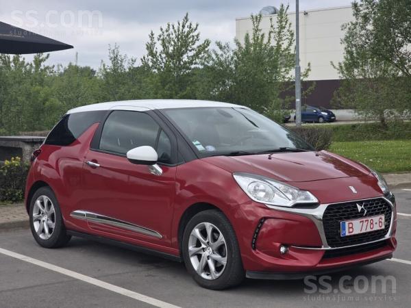 Red Citroen DS 2016 in Ogre, with an engine capacity of 1.20 L and mileage of 108 thousand km for 6277 €, photo 3 on AUTOMOTO.COM.LV