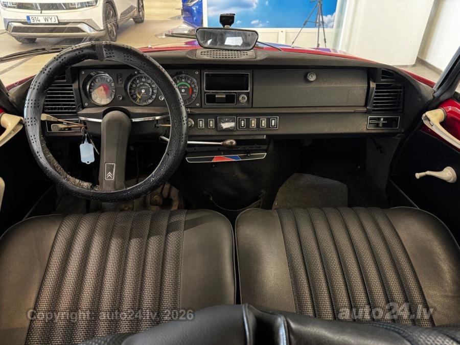 Red Citroen DS 1972 in Tallinn, with an engine capacity of 2.30 L and mileage of 1 thousand km for 14900 €, photo 11 on AUTOMOTO.COM.LV