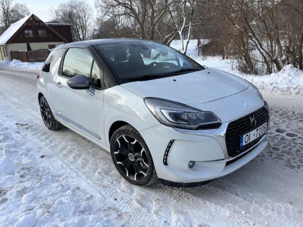 White Citroen DS 2015 in Kuldiga, with an engine capacity of 1.60 L and mileage of 126 thousand km for 5795 €, photo 2 on AUTOMOTO.COM.LV