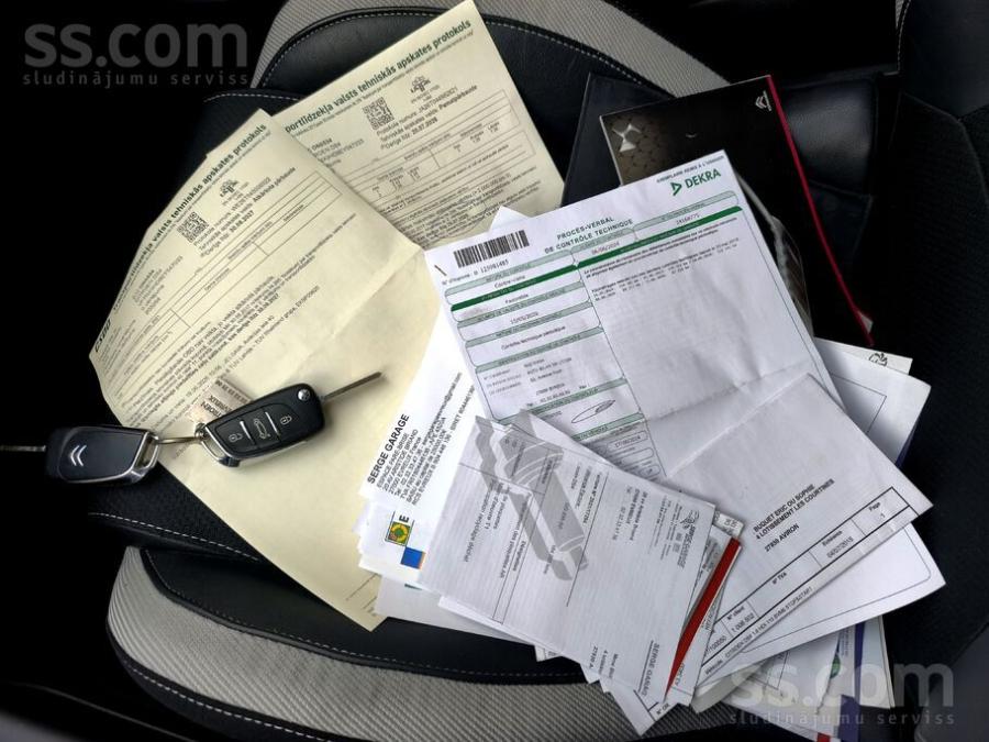 Balts Citroen DS 2014 Jelgava, ar dzinēja tilpumu 1.60 L un nobraukumu 0 tūkst. km par 5990 €, foto 23 vietnē AUTOMOTO.COM.LV