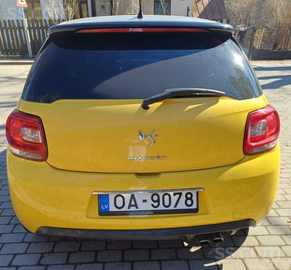 Dzeltens Citroen DS 2010 Rīga, ar dzinēja tilpumu 1.60 L un nobraukumu 228 tūkst. km par 1500 €, foto 7 vietnē AUTOMOTO.COM.LV