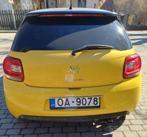 Dzeltens Citroen DS 2010 Rīga, ar dzinēja tilpumu 1.60 L un nobraukumu 228 tūkst. km par 1500 €, foto 8 vietnē AUTOMOTO.COM.LV