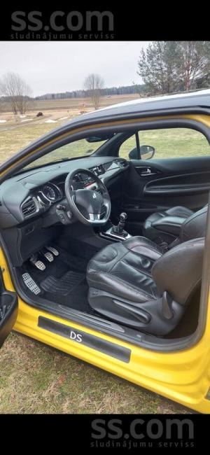 Dzeltens Citroen DS 2010 Rīga, ar dzinēja tilpumu 1.60 L un nobraukumu 131 tūkst. km par 2220 €, foto 8 vietnē AUTOMOTO.COM.LV