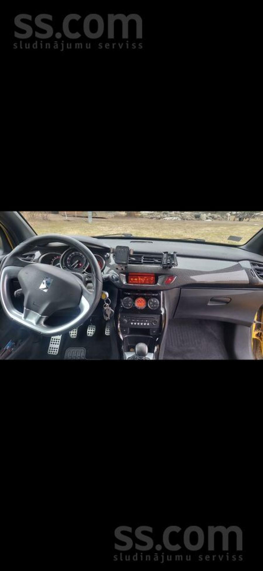 Dzeltens Citroen DS 2010 Rīga, ar dzinēja tilpumu 1.60 L un nobraukumu 131 tūkst. km par 2220 €, foto 9 vietnē AUTOMOTO.COM.LV