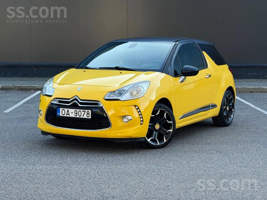 Dzeltens Citroen DS 2010 Rīga, ar dzinēja tilpumu 1.60 L un nobraukumu 225 tūkst. km par 3750 €, foto 1 vietnē AUTOMOTO.COM.LV