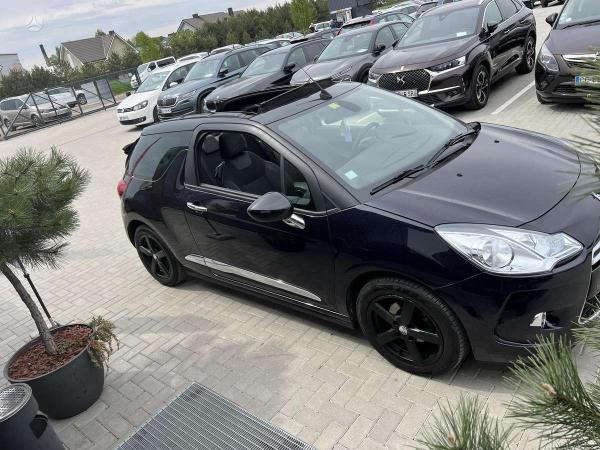 Melns Citroen DS3 2014 Tauragė, ar dzinēja tilpumu 1.20 L un nobraukumu 152 tūkst. km par 4400 €, foto 2 vietnē AUTOMOTO.COM.LV