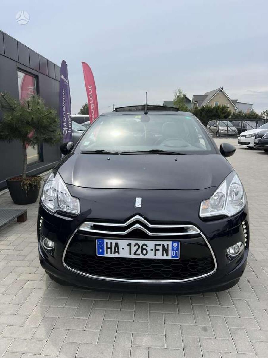 Melns Citroen DS3 2014 Tauragė, ar dzinēja tilpumu 1.20 L un nobraukumu 152 tūkst. km par 4400 €, foto 6 vietnē AUTOMOTO.COM.LV
