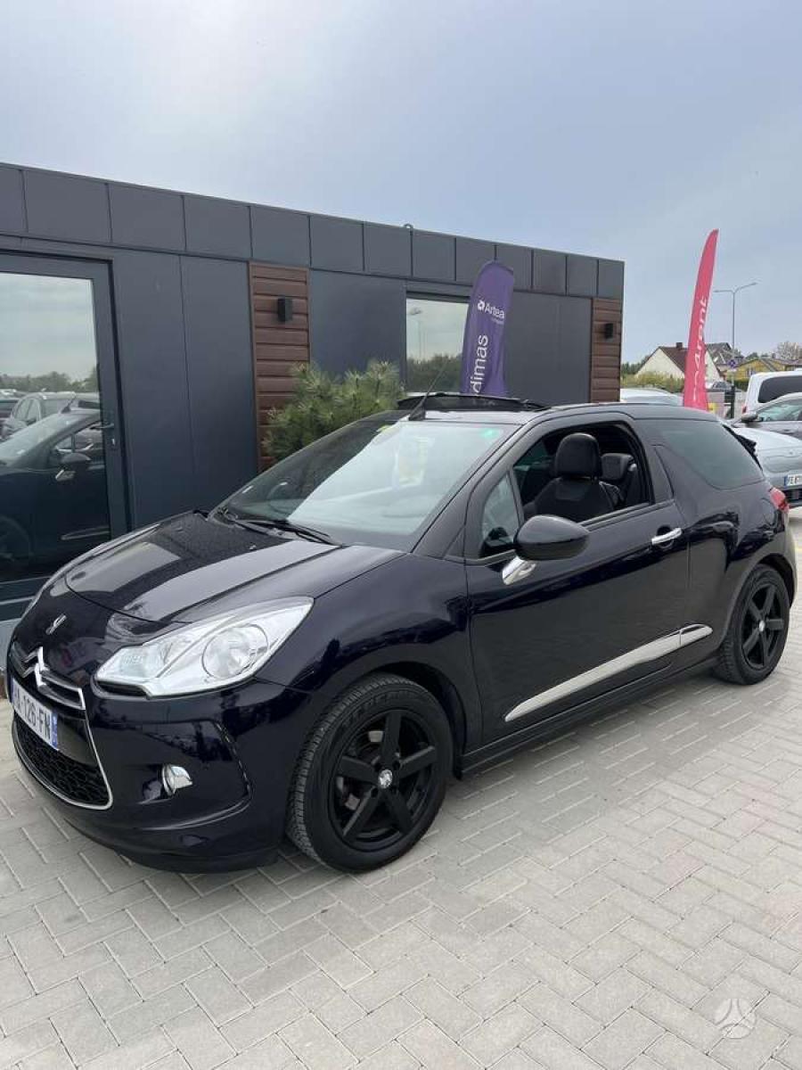 Melns Citroen DS3 2014 Tauragė, ar dzinēja tilpumu 1.20 L un nobraukumu 152 tūkst. km par 4400 €, foto 7 vietnē AUTOMOTO.COM.LV