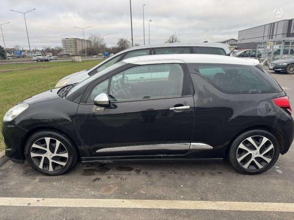 Black Citroen DS3 2011 in Radviliskis, with an engine capacity of 1.56 L and mileage of 235 thousand km for 2500 €, photo 3 on AUTOMOTO.COM.LV