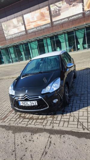 Black Citroen DS3 2011 in Siauliai, with an engine capacity of 1.60 L and mileage of 236 thousand km for 3500 €, photo  on AUTOMOTO.COM.LV