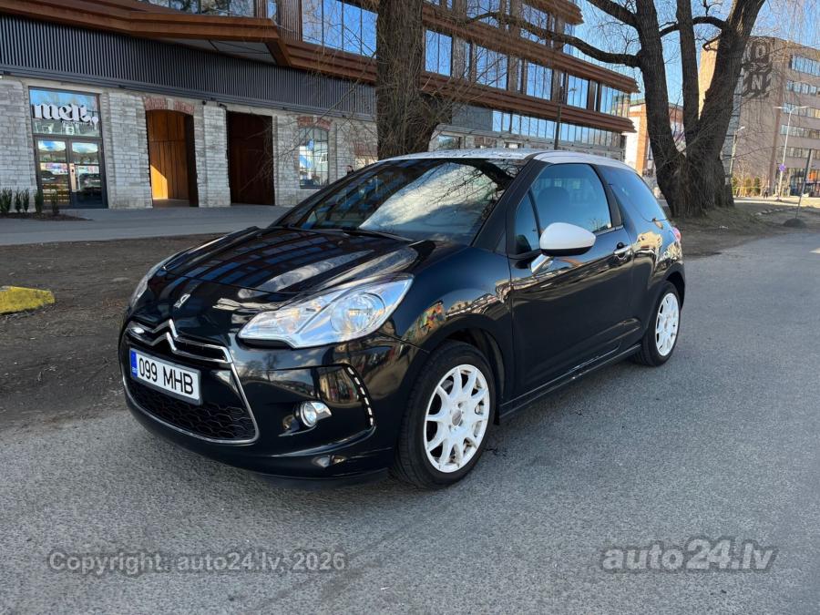 Melns Citroen DS3 2011 Tallina, ar dzinēja tilpumu 1.60 L un nobraukumu 121 tūkst. km par 5000 €, foto 3 vietnē AUTOMOTO.COM.LV