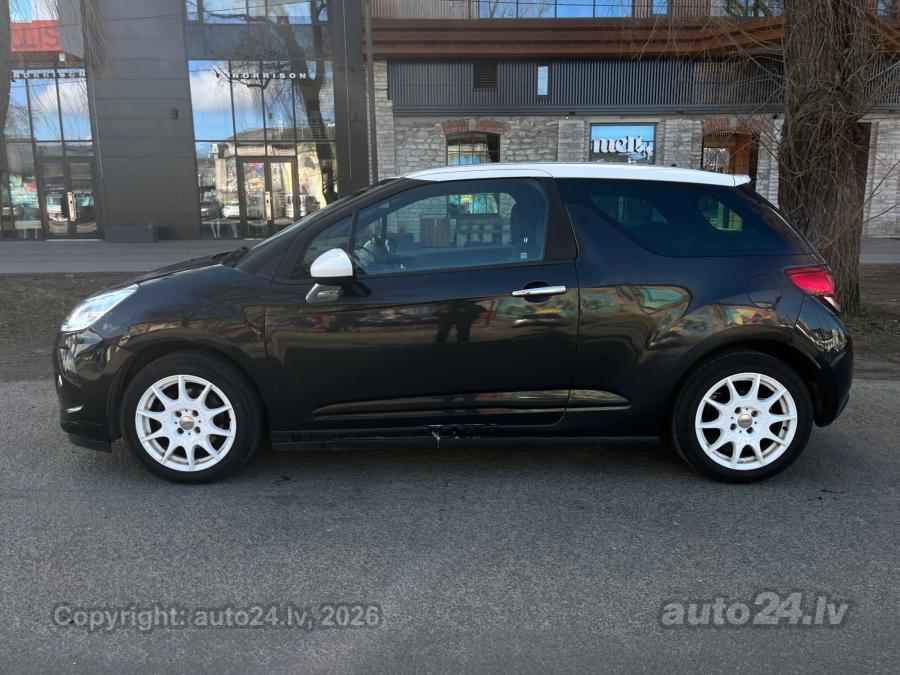 Melns Citroen DS3 2011 Tallina, ar dzinēja tilpumu 1.60 L un nobraukumu 121 tūkst. km par 5000 €, foto 4 vietnē AUTOMOTO.COM.LV