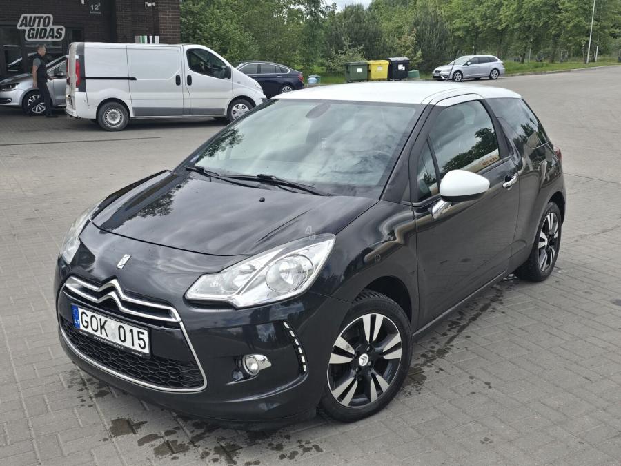 Melns Citroen DS3 2011 Šauļi, ar dzinēja tilpumu 1.60 L un nobraukumu 240 tūkst. km par 2150 €, foto 1 vietnē AUTOMOTO.COM.LV