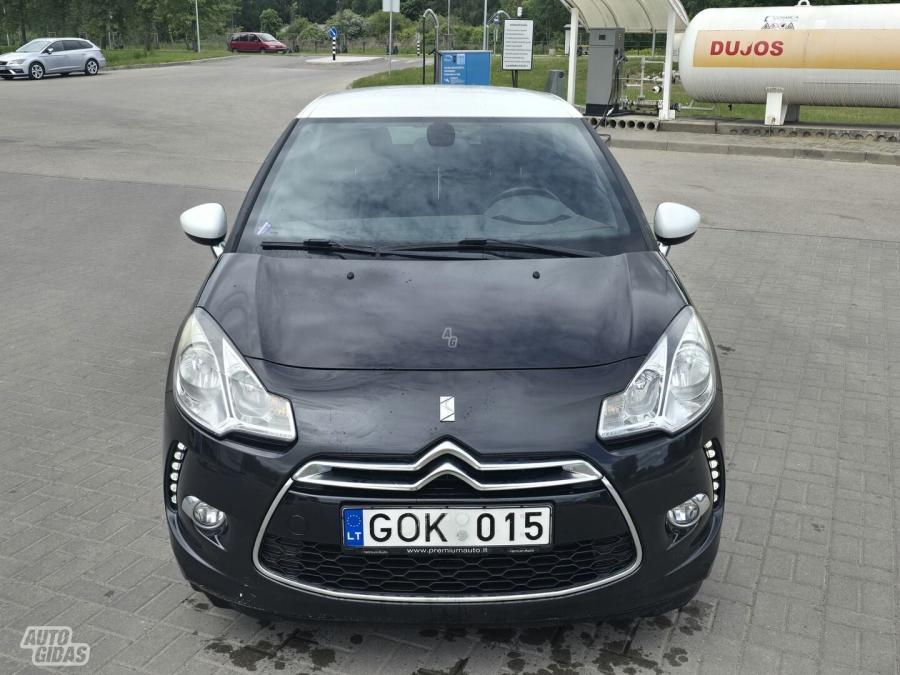 Melns Citroen DS3 2011 Šauļi, ar dzinēja tilpumu 1.60 L un nobraukumu 240 tūkst. km par 2150 €, foto 3 vietnē AUTOMOTO.COM.LV