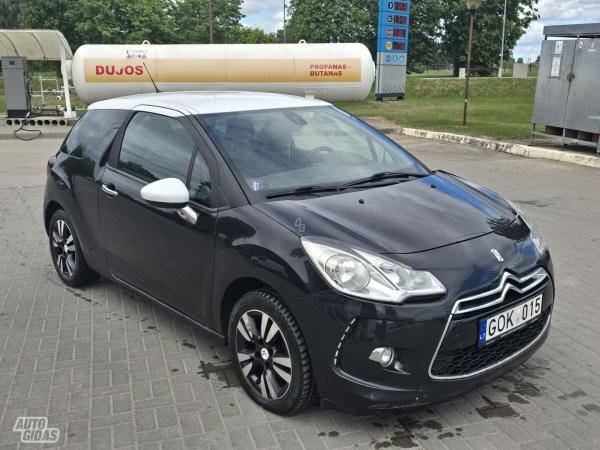 Black Citroen DS3 2011 in Siauliai, with an engine capacity of 1.60 L and mileage of 240 thousand km for 2150 €, photo 3 on AUTOMOTO.COM.LV