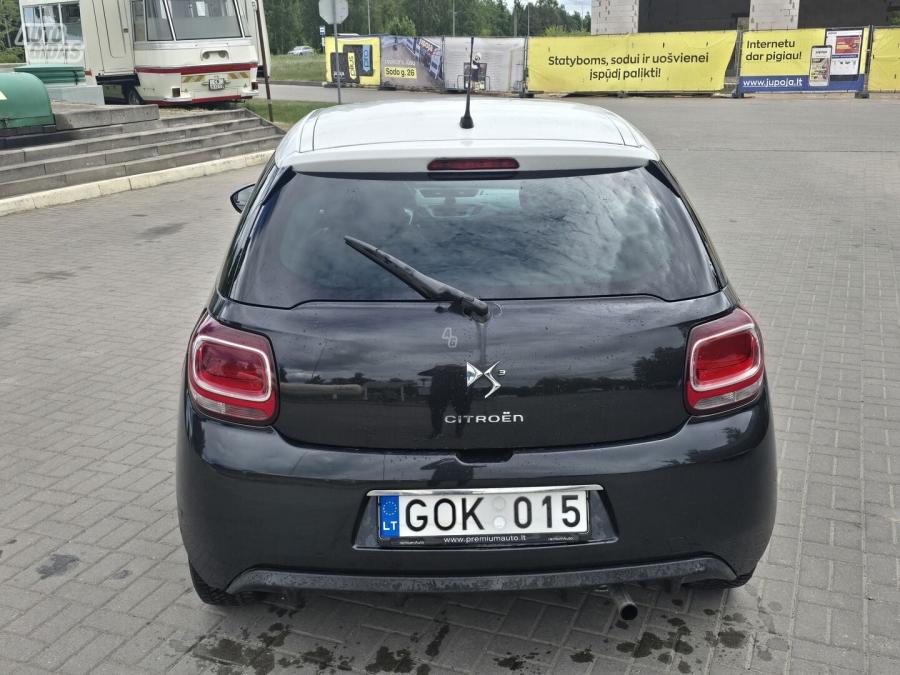 Melns Citroen DS3 2011 Šauļi, ar dzinēja tilpumu 1.60 L un nobraukumu 240 tūkst. km par 2150 €, foto 6 vietnē AUTOMOTO.COM.LV