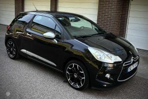 Black Citroen DS3 2011 in Vilnius, with an engine capacity of 1.60 L and mileage of 303 thousand km for 2650 €, photo  on AUTOMOTO.COM.LV