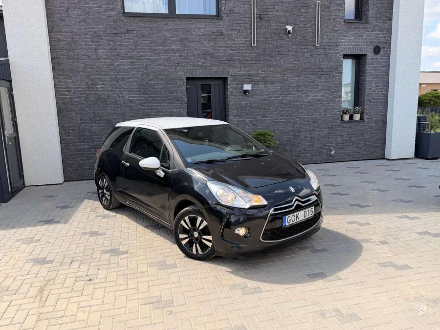 Melns Citroen DS3 2011 Viļņa, ar dzinēja tilpumu 1.60 L un nobraukumu 245 tūkst. km par 2200 €, foto 3 vietnē AUTOMOTO.COM.LV