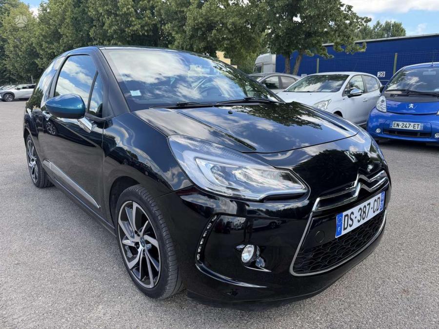 Black Citroen DS3 2015 in Taurage, with an engine capacity of 1.20 L and mileage of 92 thousand km for 3900 €, photo 3 on AUTOMOTO.COM.LV
