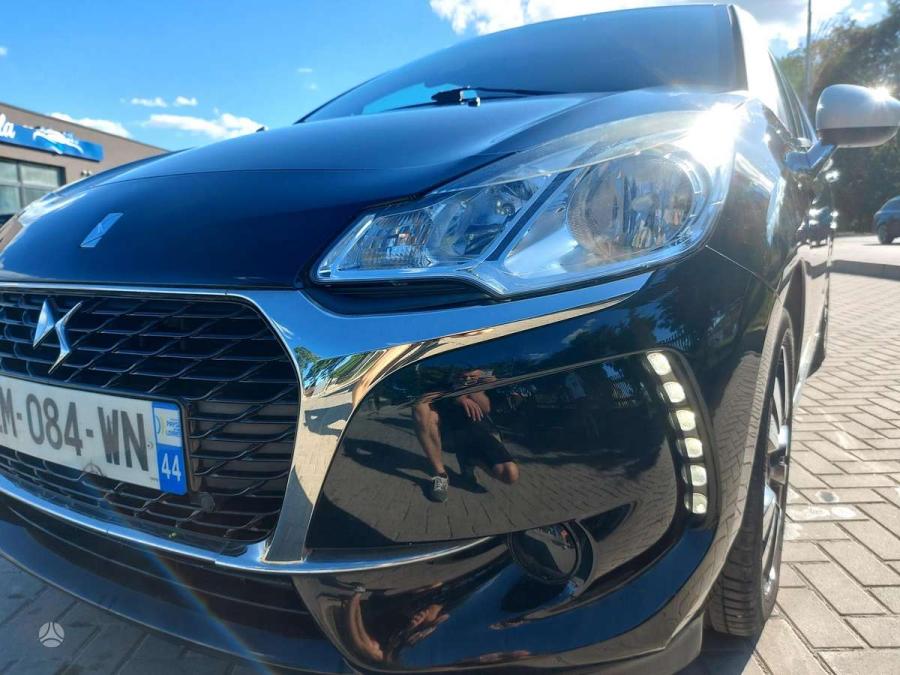 Melns Citroen DS3 2016 Tauragė, ar dzinēja tilpumu 1.20 L un nobraukumu 110 tūkst. km par 3800 €, foto 6 vietnē AUTOMOTO.COM.LV