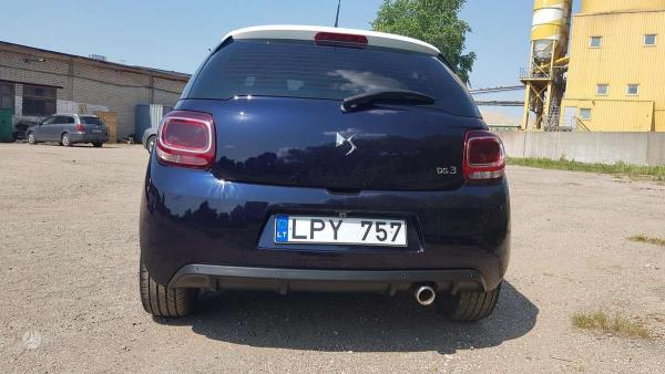 Zils Citroen DS3 2018 Klaipėda, ar dzinēja tilpumu 1.60 L un nobraukumu 65 tūkst. km par 7000 €, foto 2 vietnē AUTOMOTO.COM.LV