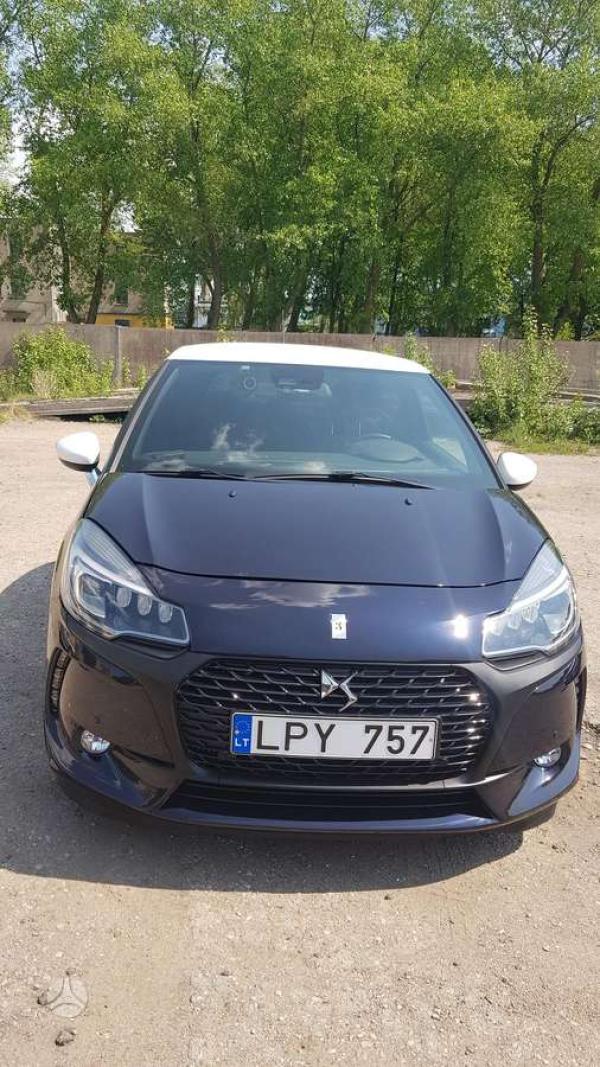 Zils Citroen DS3 2018 Klaipėda, ar dzinēja tilpumu 1.60 L un nobraukumu 65 tūkst. km par 7000 €, foto 4 vietnē AUTOMOTO.COM.LV