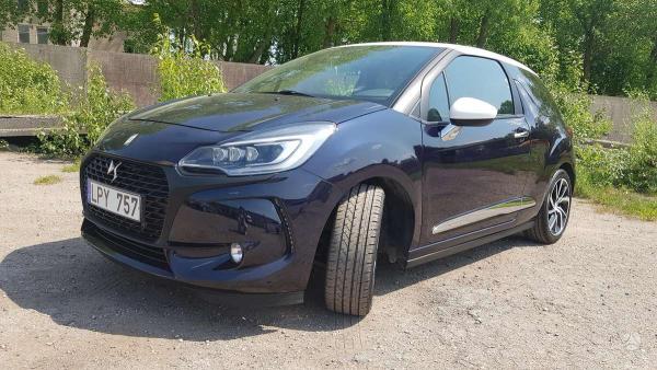 Zils Citroen DS3 2018 Klaipėda, ar dzinēja tilpumu 1.60 L un nobraukumu 65 tūkst. km par 7000 €, foto 6 vietnē AUTOMOTO.COM.LV